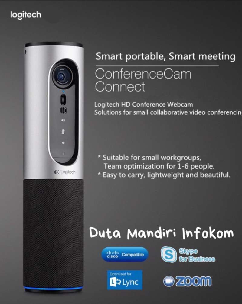 Promo Logitech Connect Conferencecam - Video Conference Cam Full Hd ...