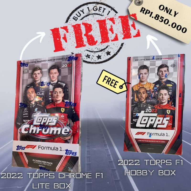 Jual PROMO 2022 Formula 1! Beli Chrome LITE Box, FREE Flagship Hobby ...