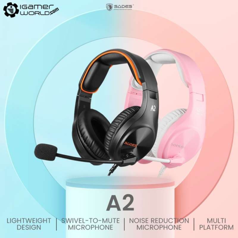 Promo A2 Multiplatform Gaming Headset - PC/Mobile/PS4/PS5/Xbox/Switch ...