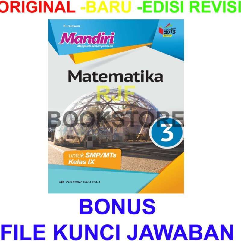 Promo Mandiri Matematika Smp/Mts Kls.Ix/K13N Plus Kunci Jawaban Diskon 23% di Seller Emerald ...