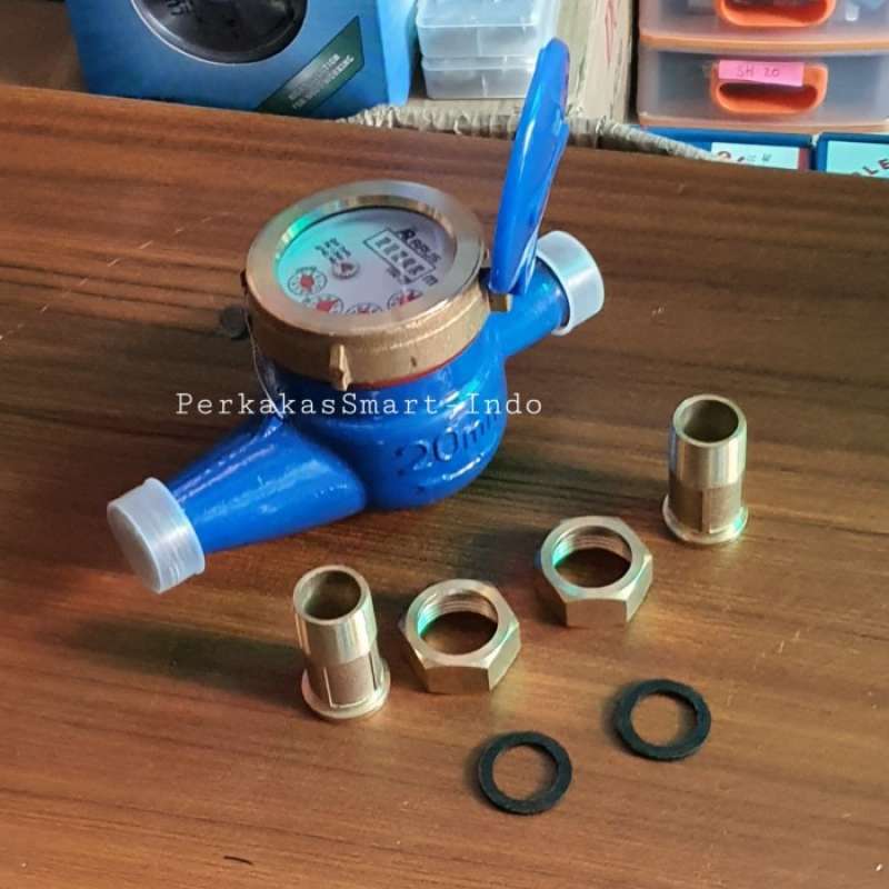 Promo meteran air 3/4inchi /water meter 3/4/flow meter 20mm Diskon 33 ...