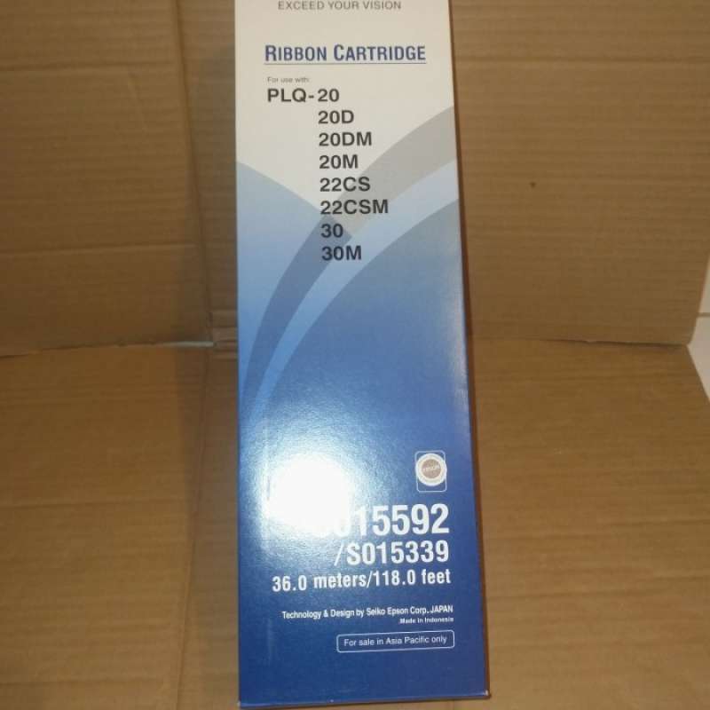 Promo Epson ribbon cartridge pita PLQ-20 Original Epson Diskon 23% di ...