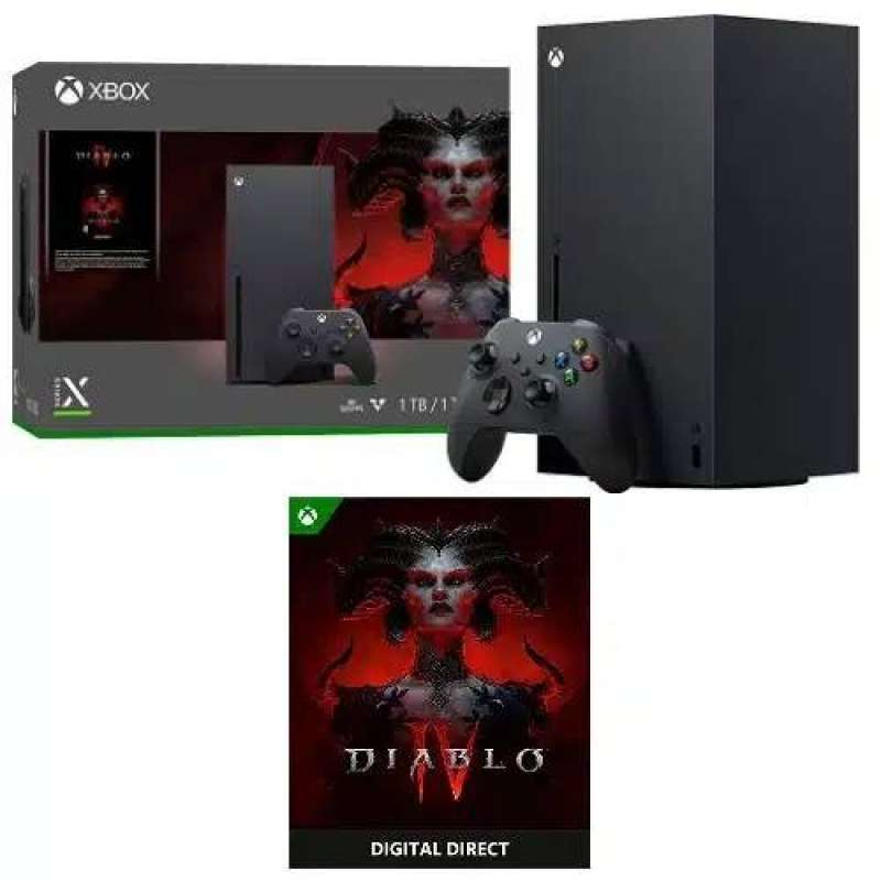 Jual Xbox Series X Console 1tb Bundle Diablo Iv / Diablo 4 Di Seller ...