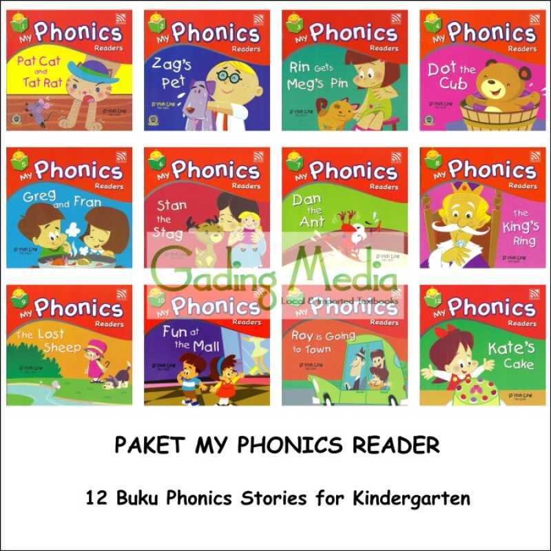 Promo Paket My Phonics Reader (phonics Stories) 12 Buku Diskon 23% Di ...