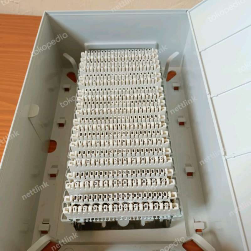 Promo Box Mdf Telepon 100 Pair Lengkap Lsa Putih Diskon 27% di Seller ...