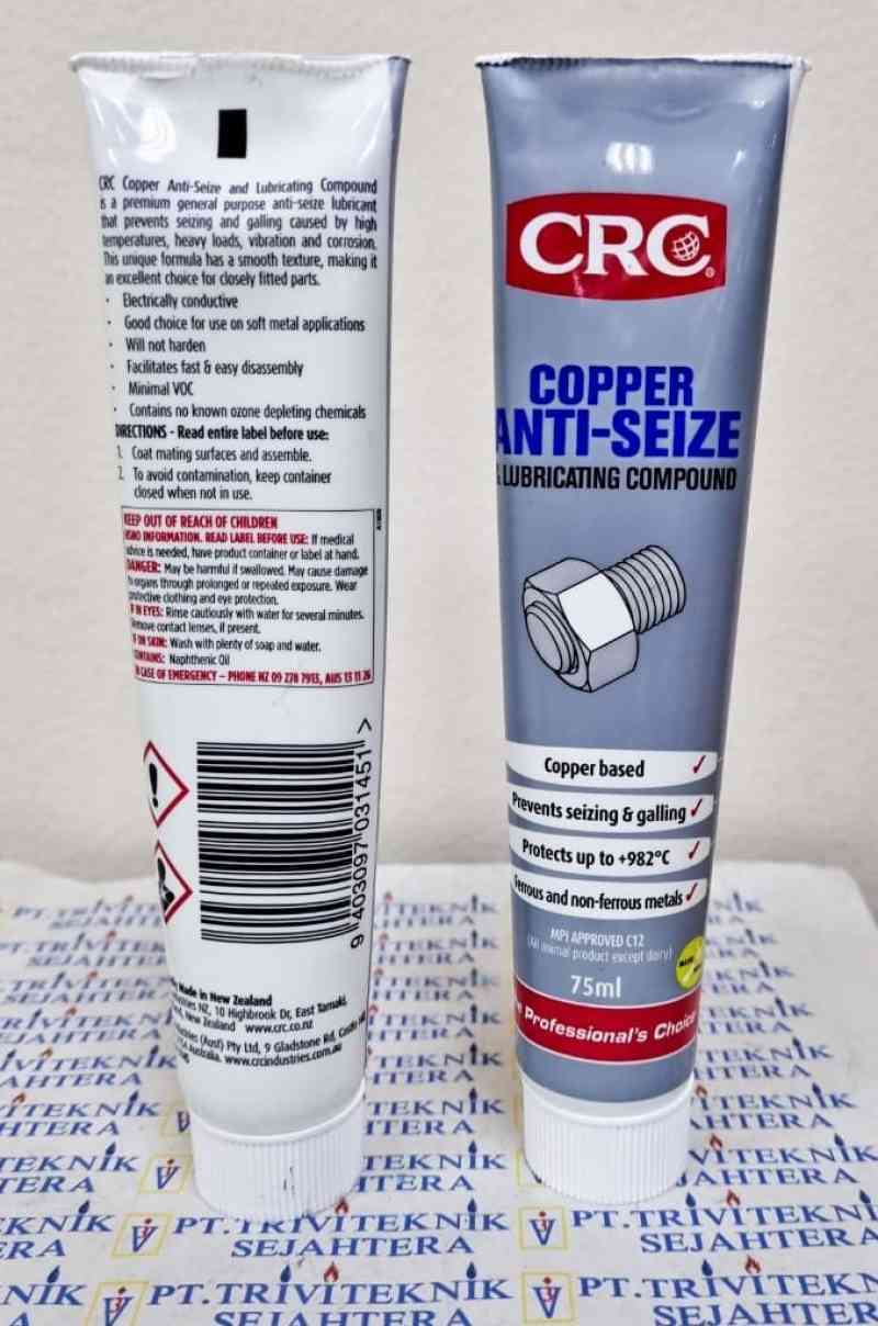 Jual copper anti seize lubrication compound crc 3145,pelumas drat ulir baut di Seller Akbar ...