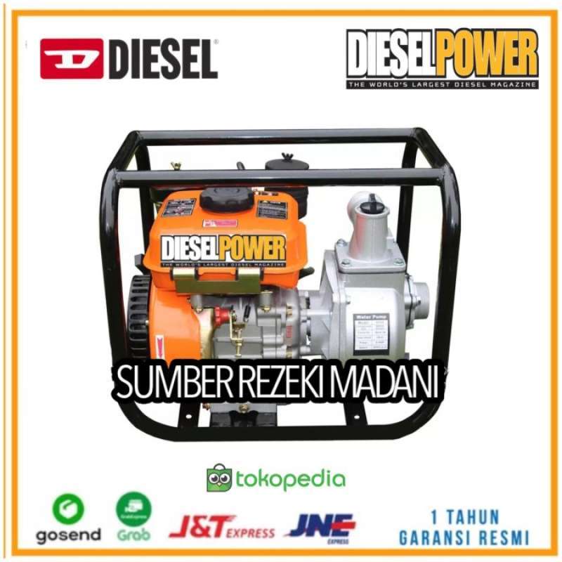 Promo POMPA DIESEL SOLAR MESIN POMPA AIR SAWAH IRIGASI ALKON 2 INCH DWP ...
