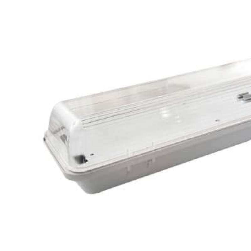 Promo Kap TL LED 2x18 waterproof IP65 60cm rumah lampu T8 TL LED Diskon ...