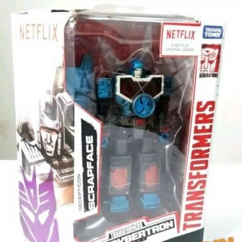 Promo Transformers Netflix Scrapface War for cybertron Trilogy Hasbro ...