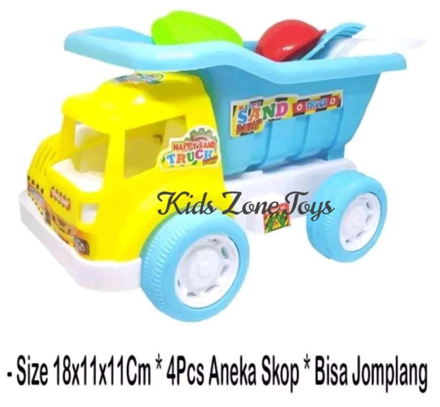 Jual Mainan Anak Truk Pasir Dan Sekop Lp2 / Mobil Dump Truck Murah ...