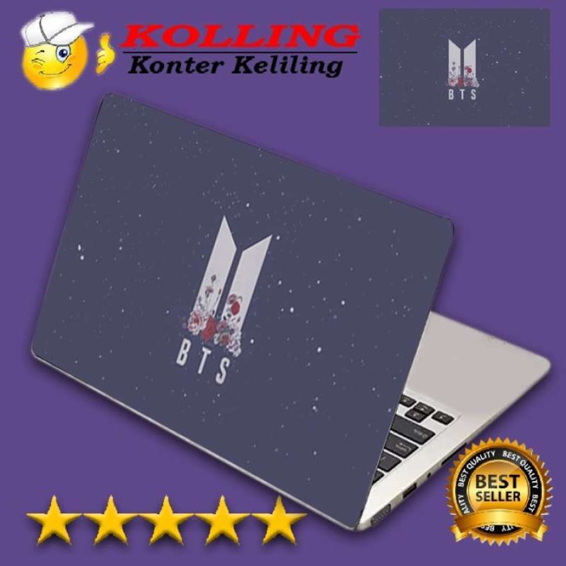 Promo Garskin Laptop Logo Art Bts Logo Skin Laptop Stiker Laptop Diskon ...