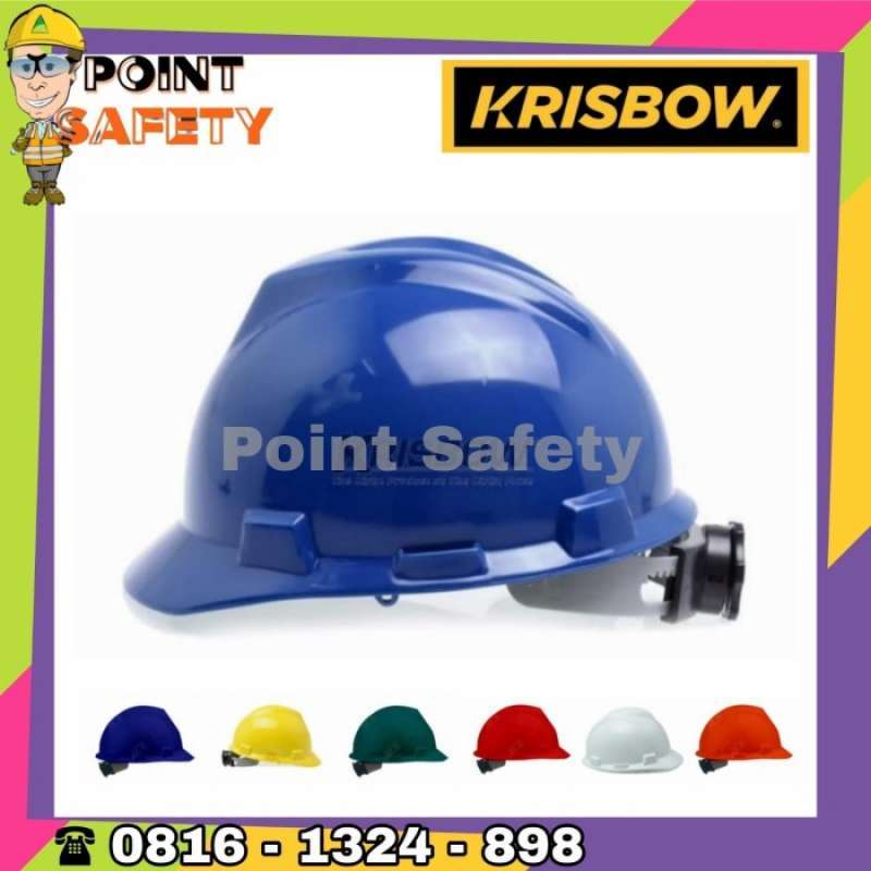 Promo Helm Safety Proyek Krisbow Diskon 23% di Seller Jitsian Store ...