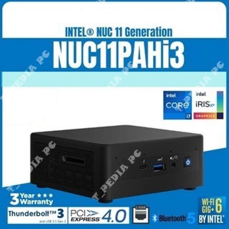 Promo IntelÂ® NUC 11 Performance kit - NUC11PAHi3 ( BAREBONE ) Diskon ...