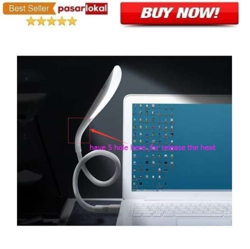 Promo Lampu Komputer Laptop Lampu Led Usb Flexible 3 Light Level T1a ...