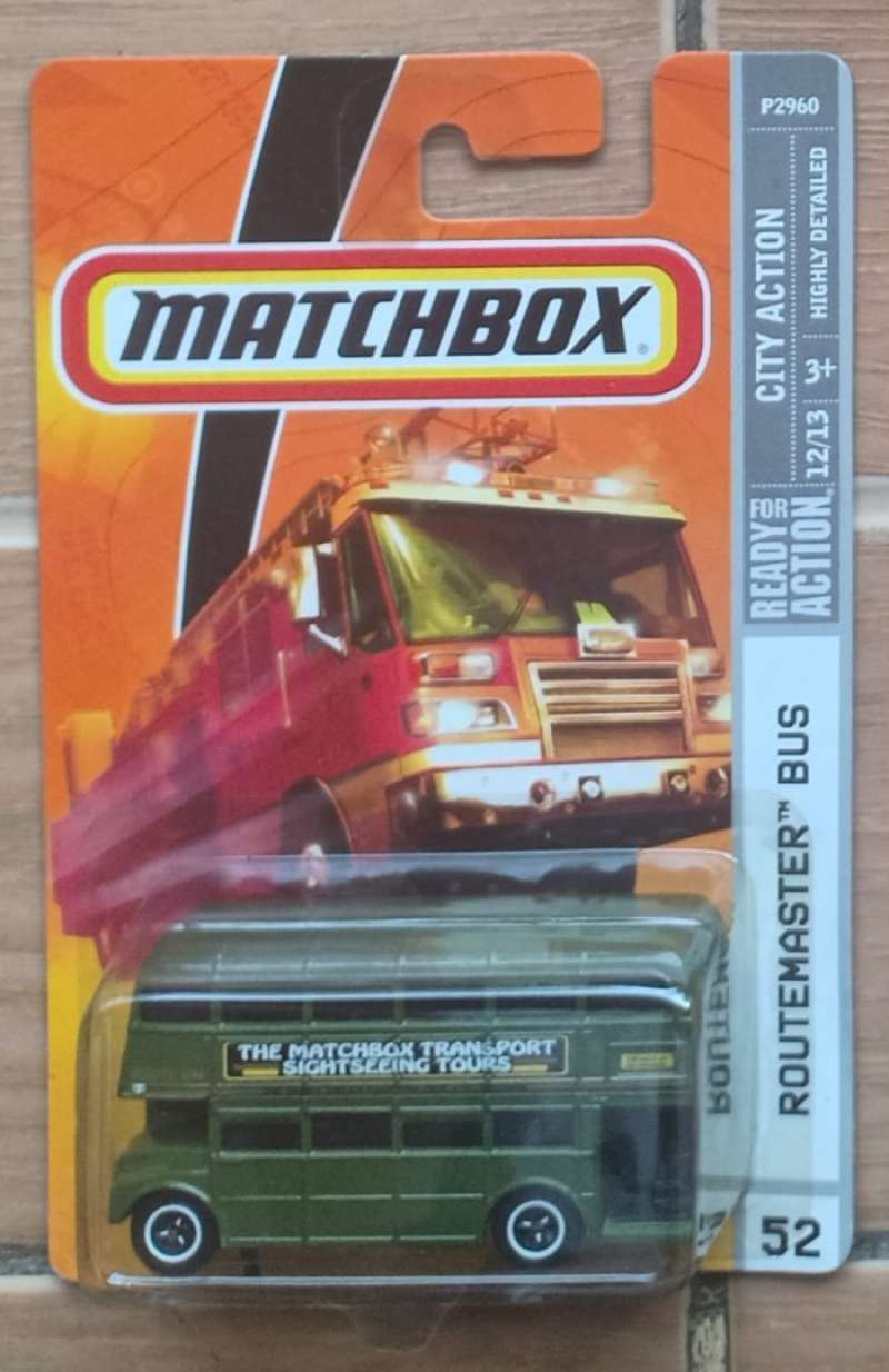 Promo Matchbox 2008 Routemaster Bus Hijau Tua, mint condition Diskon 26 ...