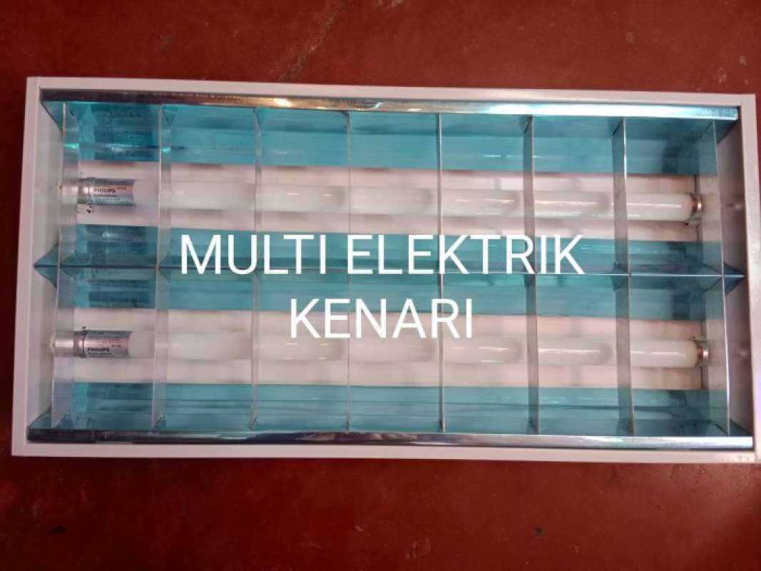 Promo Kap Lampu Rm 2x18 Kap Lampu Rm 2x18 Full Set Tl Led Philips Diskon 29 Di Seller Jaya