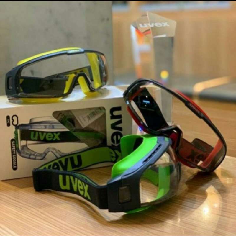 Promo Kacamata Safety Uvex Safety Goggles Anti Virus - Kesehatan Diskon 23% Di Seller Jitsian ...