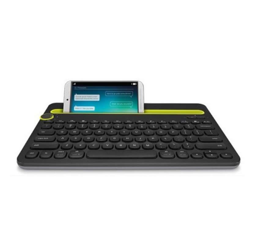 Promo keyboard keypad logitech k480 bluetooth hp laptop tablet tab ...