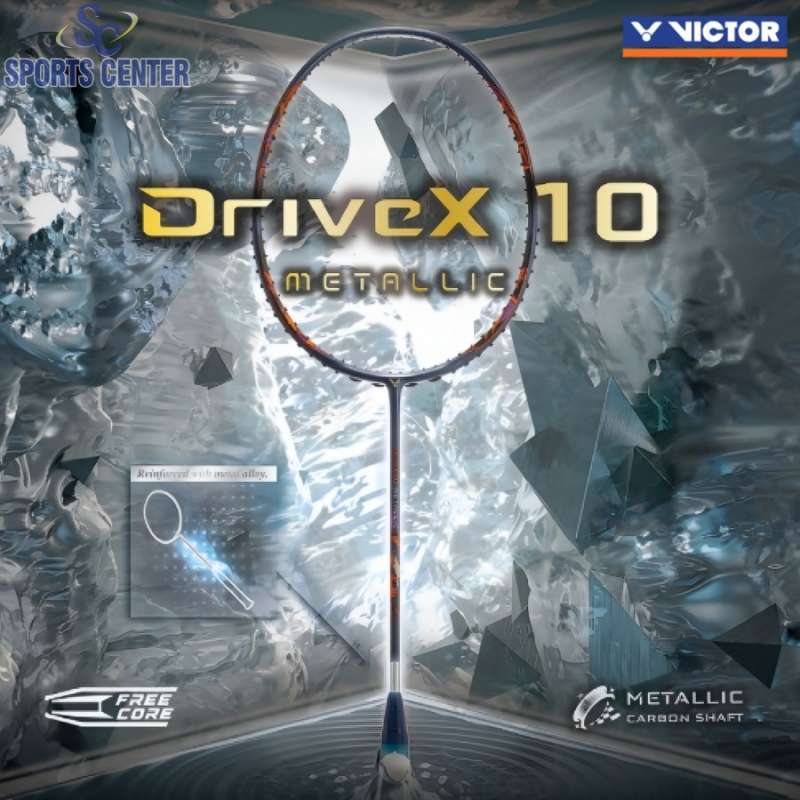 Promo New Raket Badminton Victor DriveX 10 / Drive X 10 Metallic B Diskon 20% di Seller Sports ...