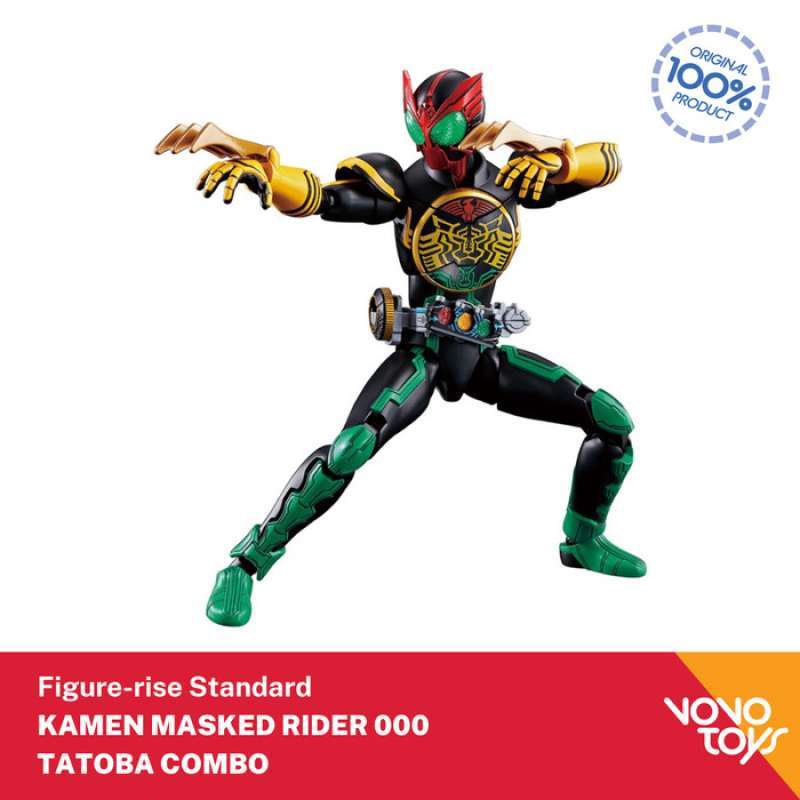 Jual Bandai Figure Rise Standard Kamen Masked Rider 000 Tatoba Comboo ...
