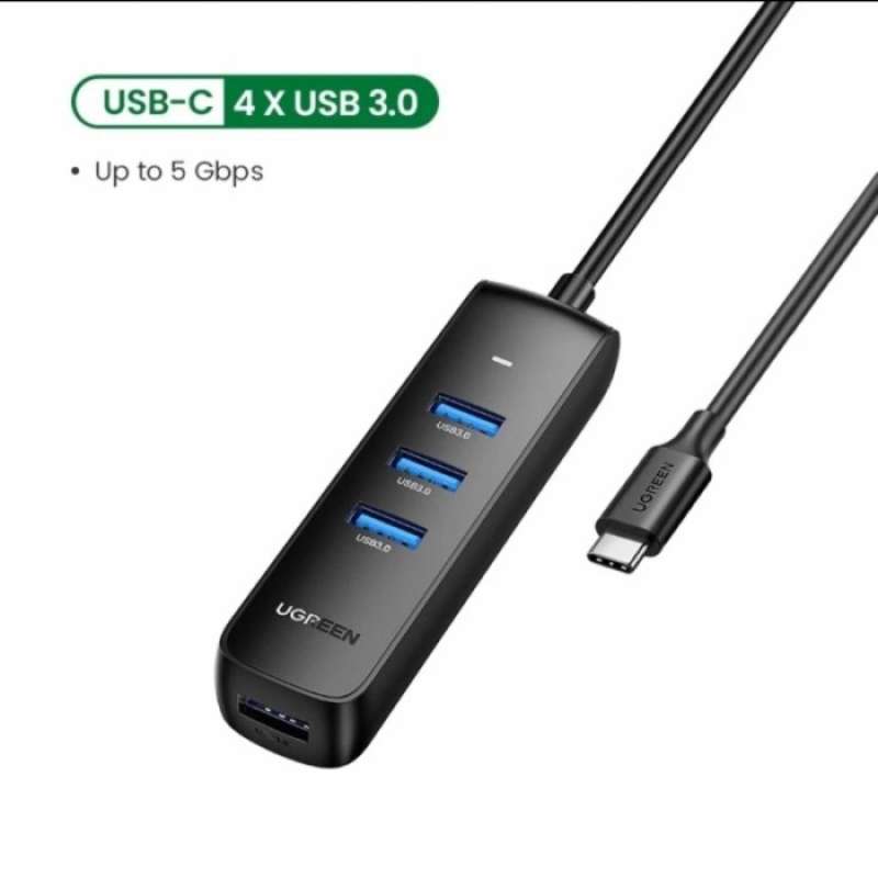 Promo Ugreen kabel data hub usb type c to 4 port us 3.0 orginal Diskon ...