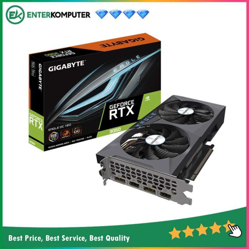 Promo Gigabyte GeForce RTX 3060 12GB GDDR6 Eagle OC Rev2.0 Diskon 23% ...