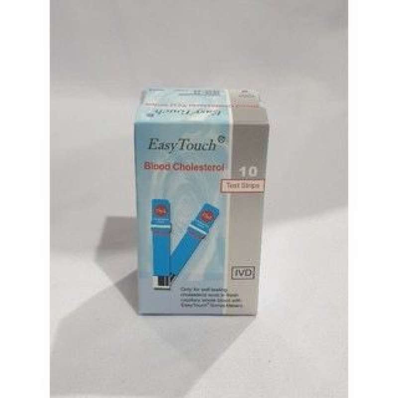 Jual Easytouch Kolesterol Easy Touch Blood Cholesterol 10 Strip Di ...