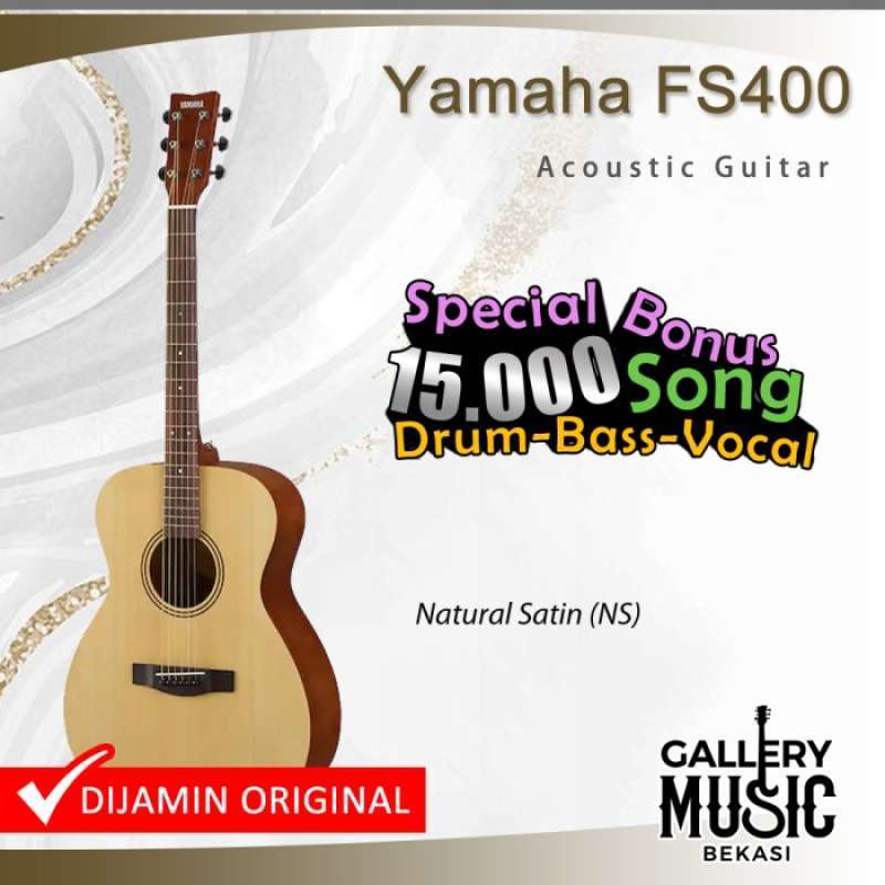 Jual Yamaha Fs 400 Gitar Akustik Original / Fs400 Acoustic Guitar di Seller Kazuma - Cipete ...
