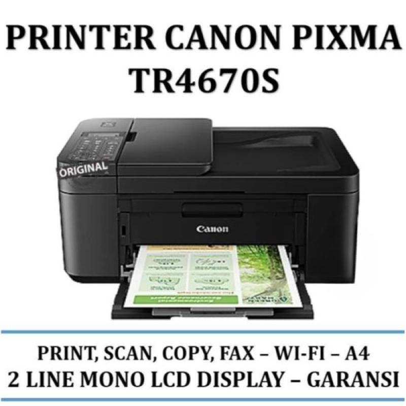 Promo Printer Canon Pixma Tr4670S All-In-One Wi-Fi - Garansi Resmi ...