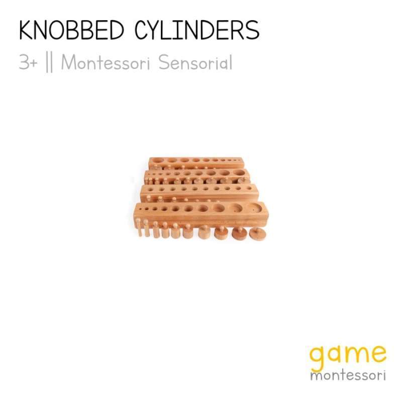 Jual montessori sensorial knobbed cylinders di Seller Zenonn Shop ...