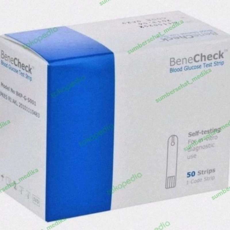 Promo Benecheck Plus Test Strip Gula Darah / Strip Benechek Plus ...