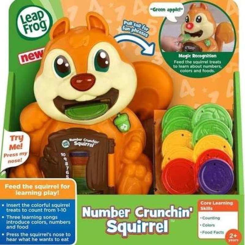 Promo Leap Frog Leapfrog Number Crunchin Squirrel Diskon 23% di Seller ...