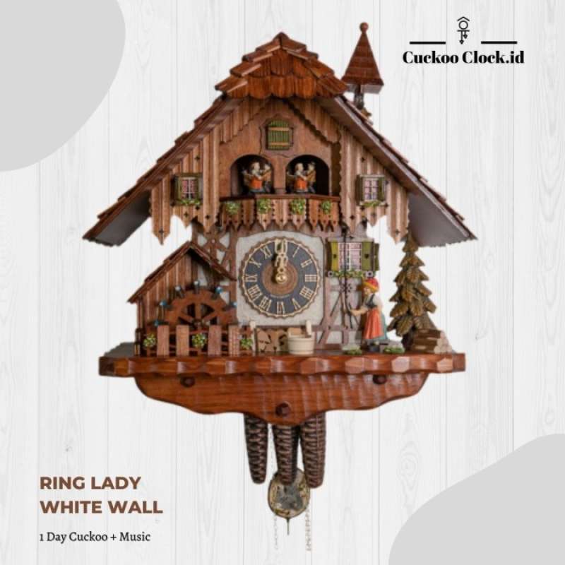 Promo Jam Kukuk Ring Lady dengan Tembok Putih khas Jerman! Diskon 23% ...