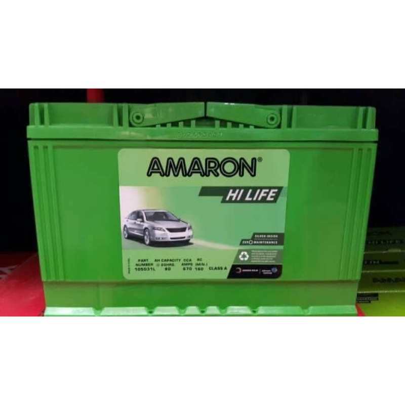 Jual AKI MOBIL 105D31L NX120-7L AMARON HI LIFE di Seller Akbar ...