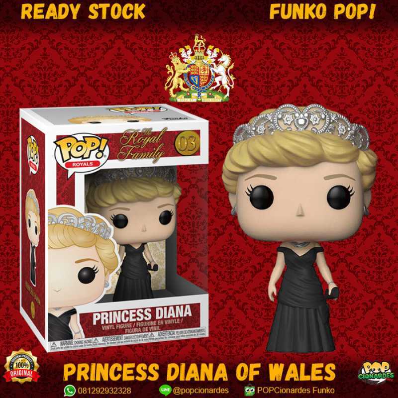 Promo Funko POP! Royals - Royal Family - Princess Diana (Princess of ...
