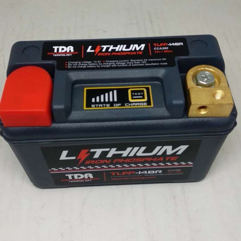 Promo Accu Motor Lithium Original Tdr Tlfp - 14Br Cca 280 - Aki Lithium ...