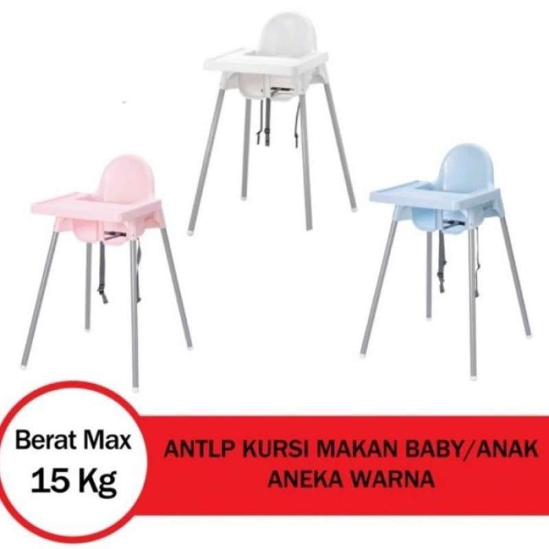 Promo High Chair with Tray IKEA Baby Chair 2 ukuran Kursi Makan Anak ...