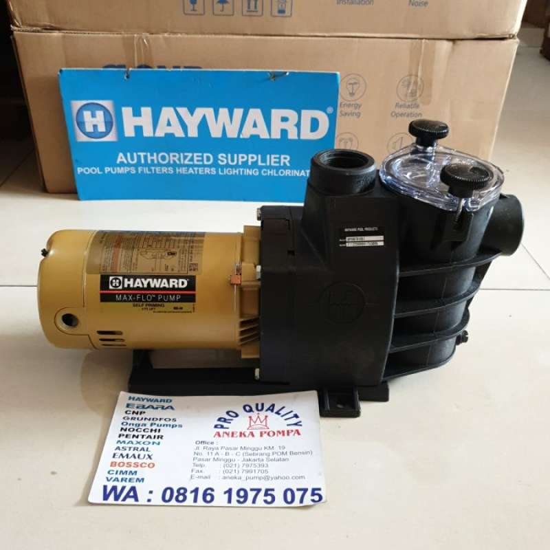 Promo POMPA KOLAM RENANG HAYWARD MAX FLO 1HP SP 2807X1051 IN OUT 11/2 Diskon 23% di Seller ...