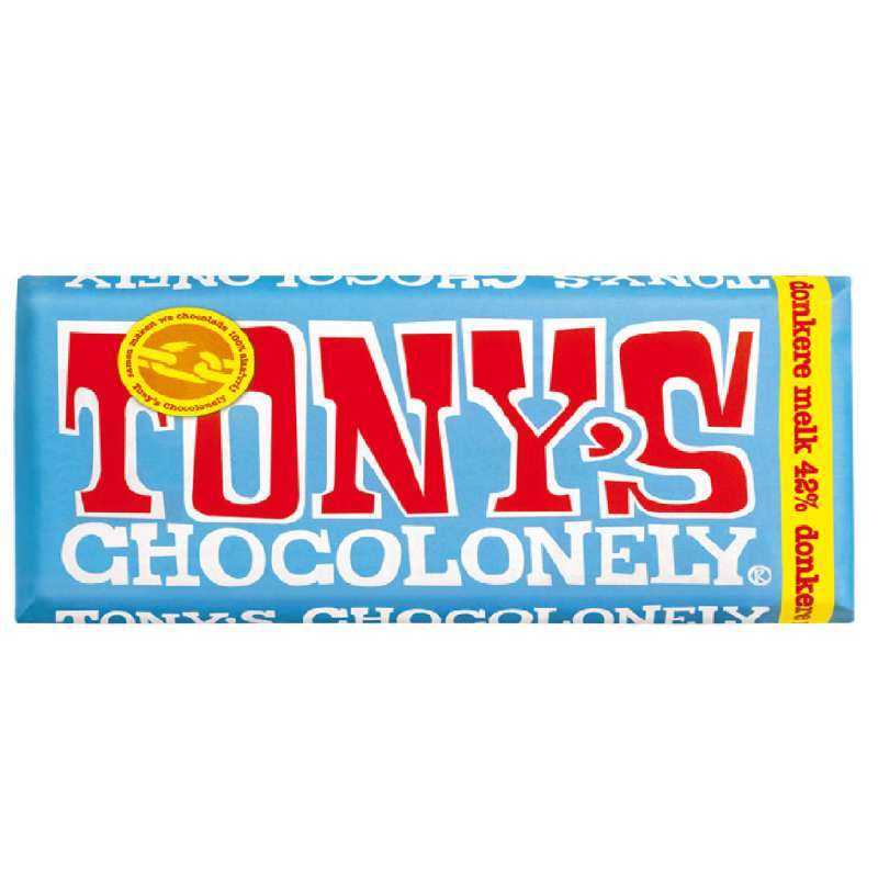 Jual Tony's Chocolonely 42% Dark Milk Chocolate Bar with Pretzel ...