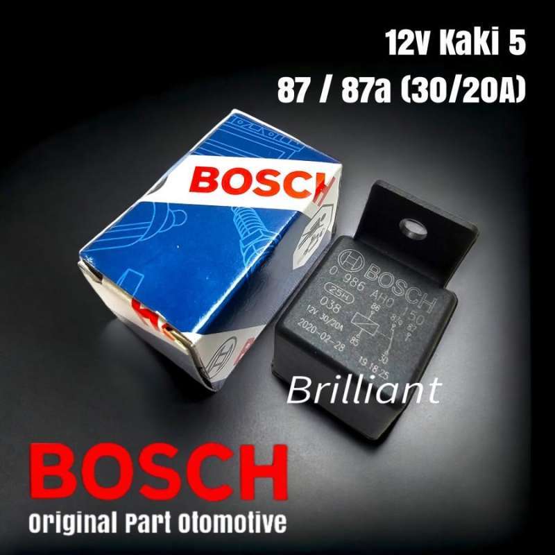 Promo Relay Bosch 12v Kaki 5 Pemutus 87a Original Diskon 2% Di Seller ...