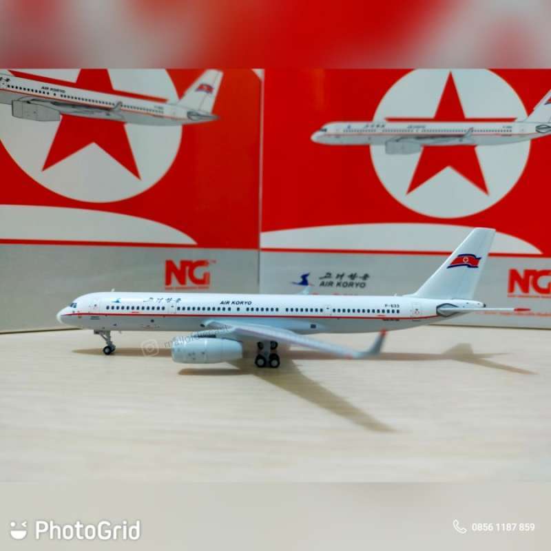 Promo Air Koryo Tupolev TU-204-100 P-633 NG Model 1:400 - Varian Based Information Multicolor ...