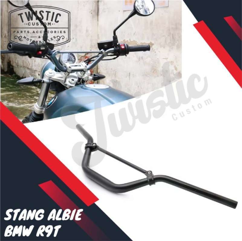 Promo Stang Motor Albie Tracker Scrambler BMW R9T R Nine T Aluminium ...