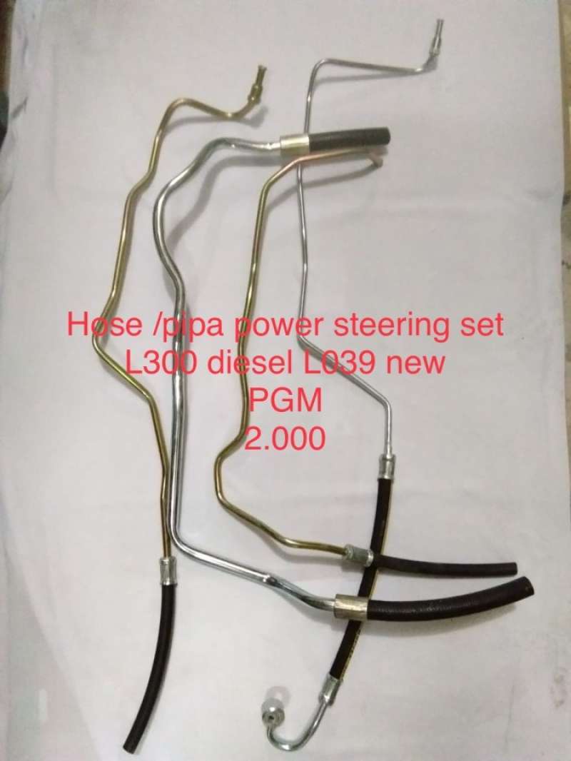 Jual Selang Hose pipa pipe power steering High pressure set L300 diesel ...