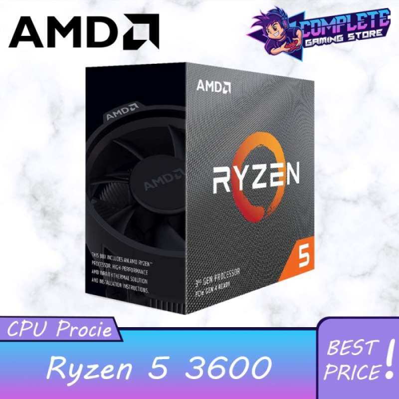 Jual Amd Ryzen 5 3600 Cpu Processor With Stealth Cooler Di Seller Cgs ...