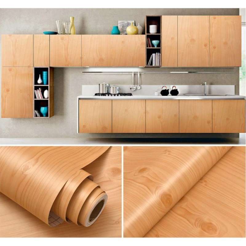 Promo Wallpaper Sticker Waterproof Furnitur Kitchen Lemari Meja Serat ... Promo Wallpaper Sticker Waterproof Furnitur Kitchen Lemari Meja Serat ...