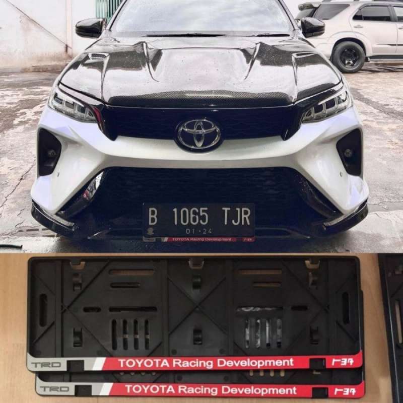 Promo Frame Plat Nomor Mobil Trd Toyota Racing Development Diskon 23% ...