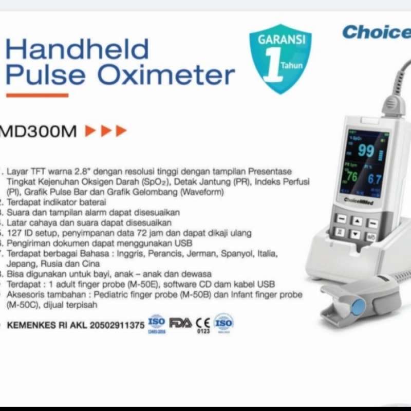 Jual Pulse Oximeter Md 300m Di Seller Bergas Selalu - Cikoko, Kota ...