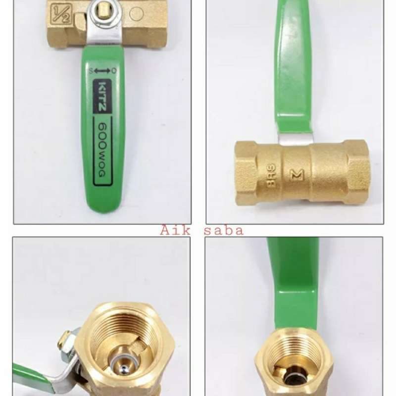 Jual Kitz 600 Wog 1/2 Inch / Ball Valve Kitz Brass Di Seller Waroka Store - Cengkareng Barat ...
