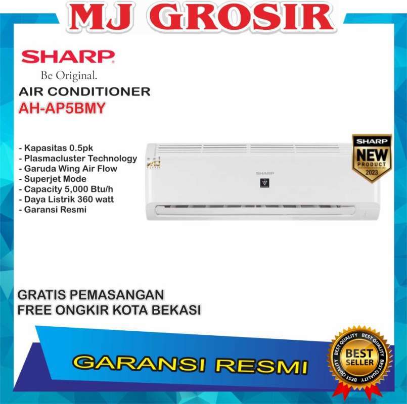 Jual AC SHARP AH-AP 05 BMY 0.5PK + PASANG PLASMA CLUSTER di Seller MJ ...