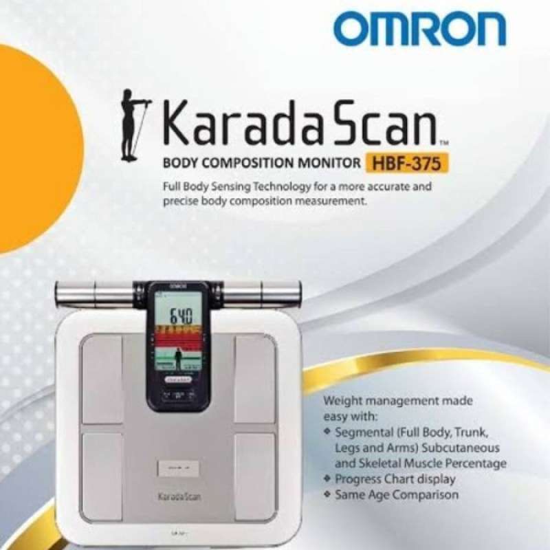 Promo Omron Hbf 375 Karada Scan Body Composition Monitor Diskon 17% Di ...